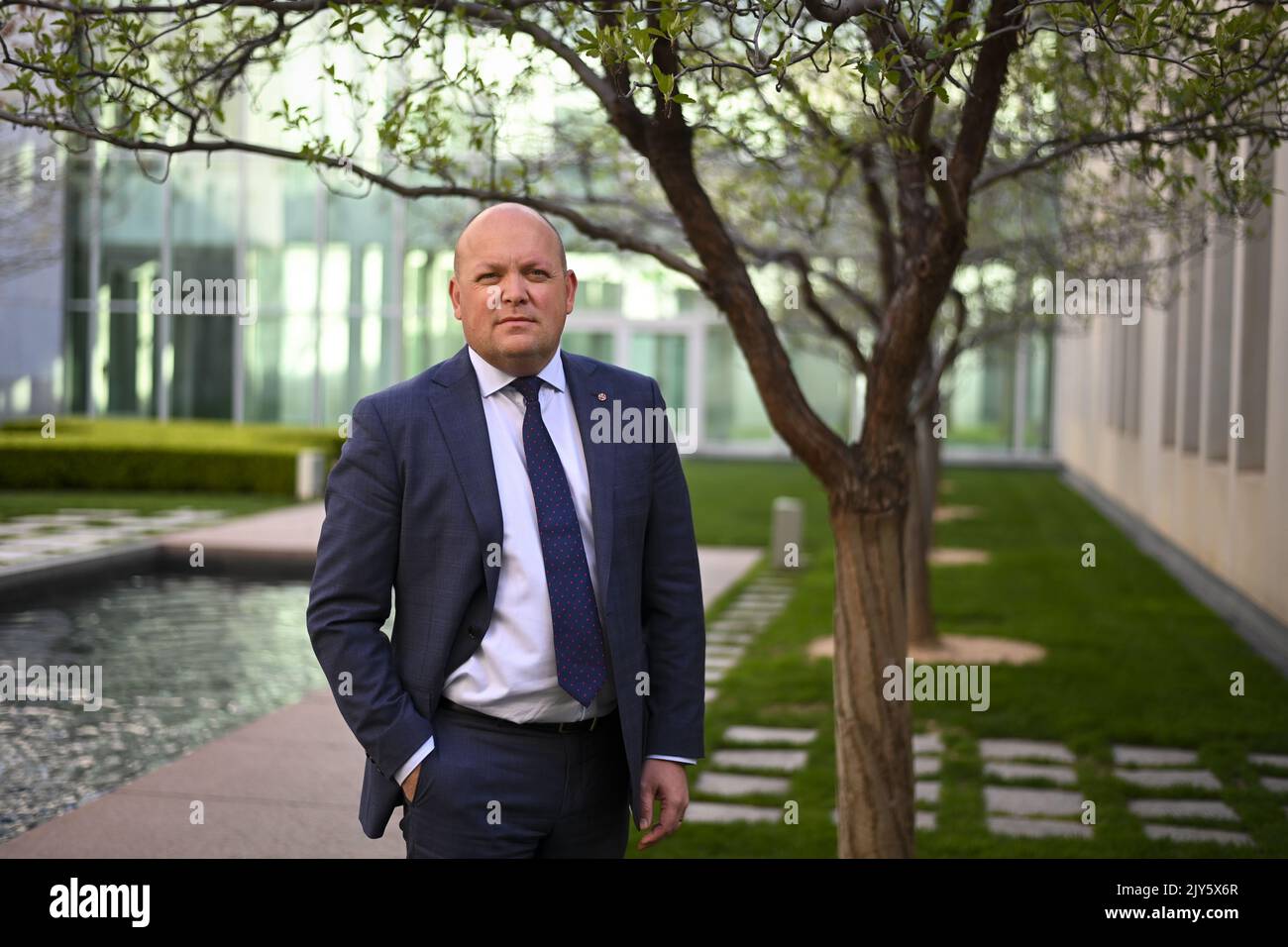 ***FILE*** West Australian Senator Matt O'Sullivan poses for a ...