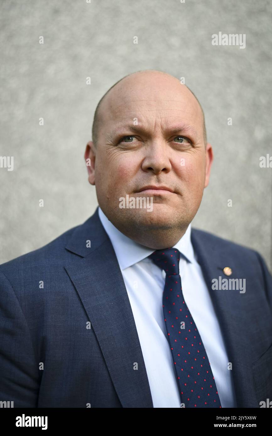 ***FILE*** West Australian Senator Matt O'Sullivan poses for a ...