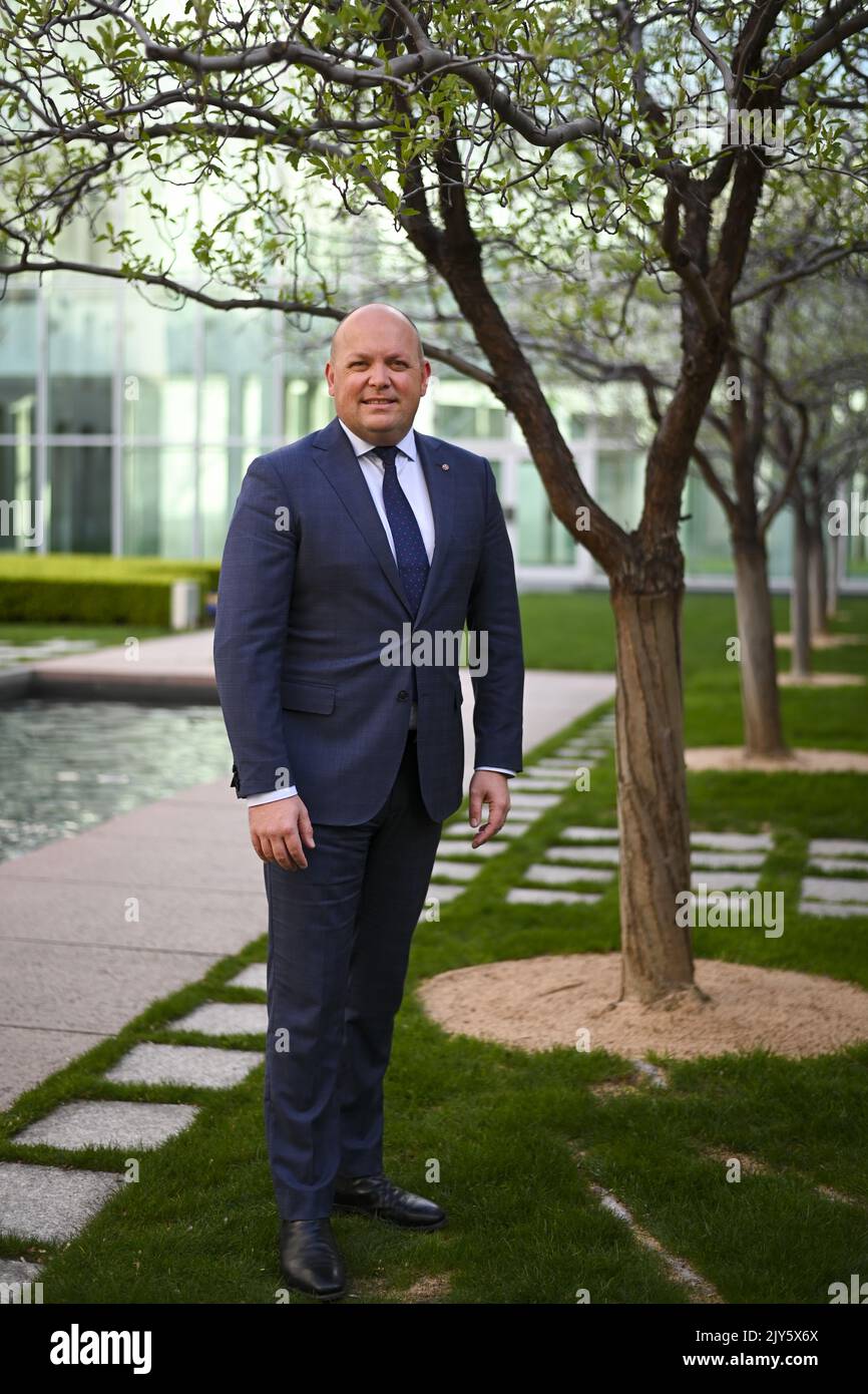 ***FILE*** West Australian Senator Matt O'Sullivan poses for a ...