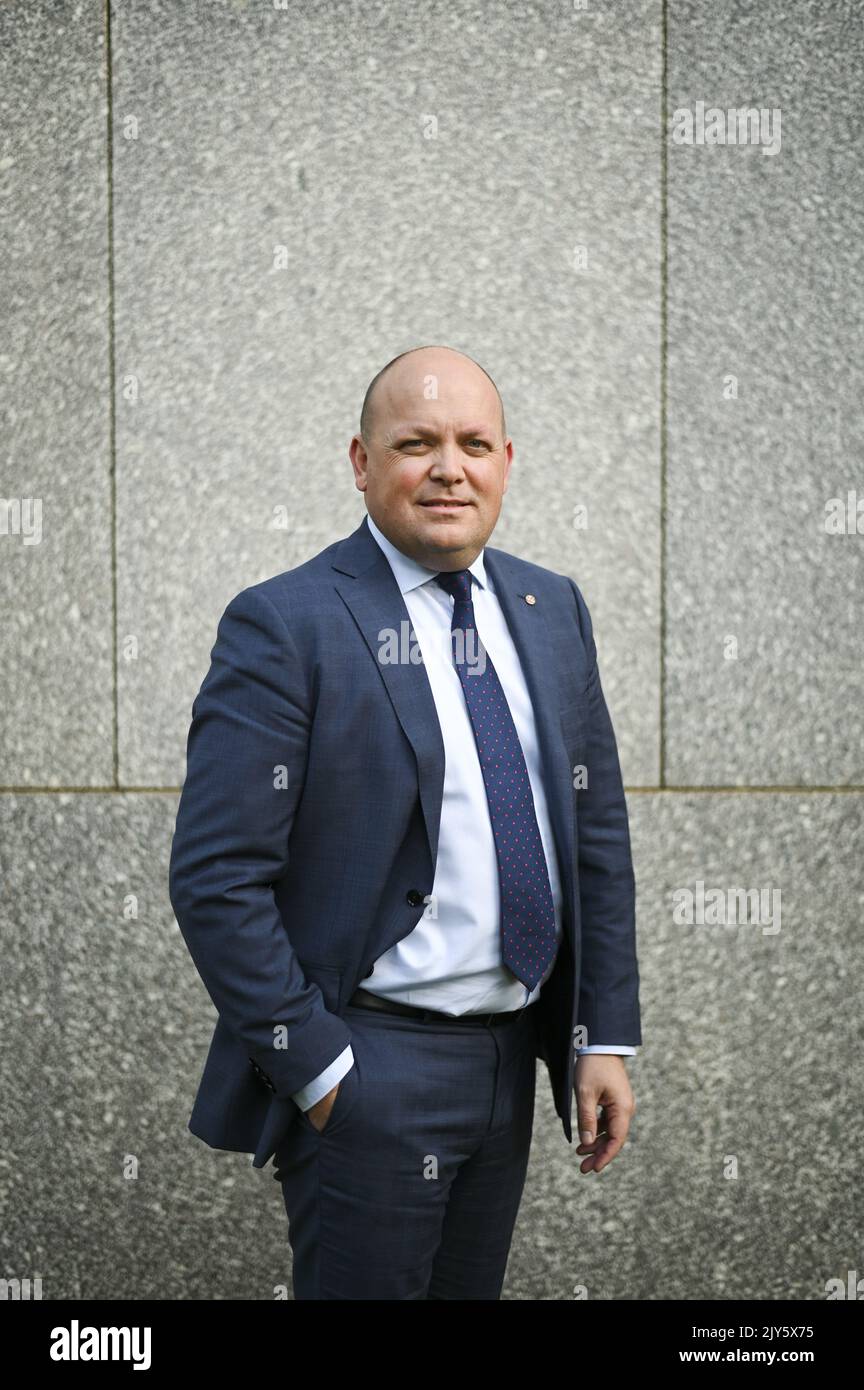 ***FILE*** West Australian Senator Matt O'Sullivan poses for a ...