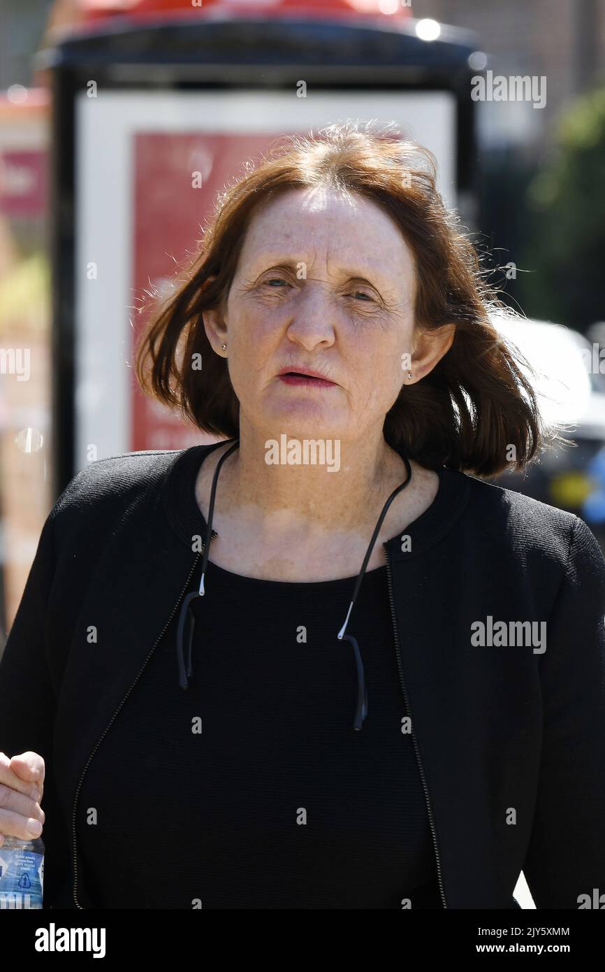 A supporter of Isabela Camelo-Gomez arrives at Waverley Court in Sydney ...