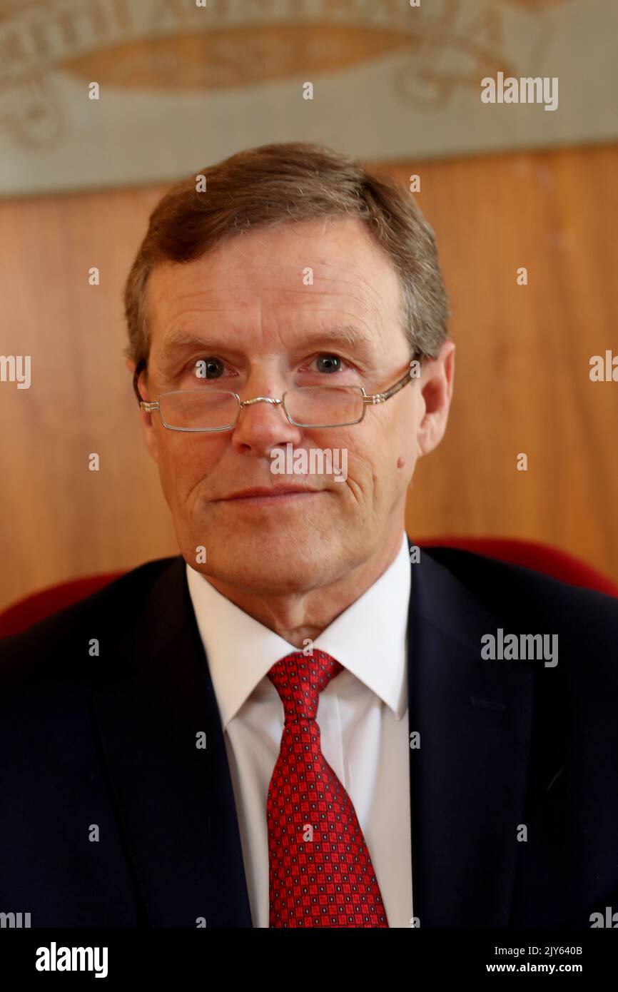 New SA coroner David Whittle poses for a photograph at Coroner's Court ...
