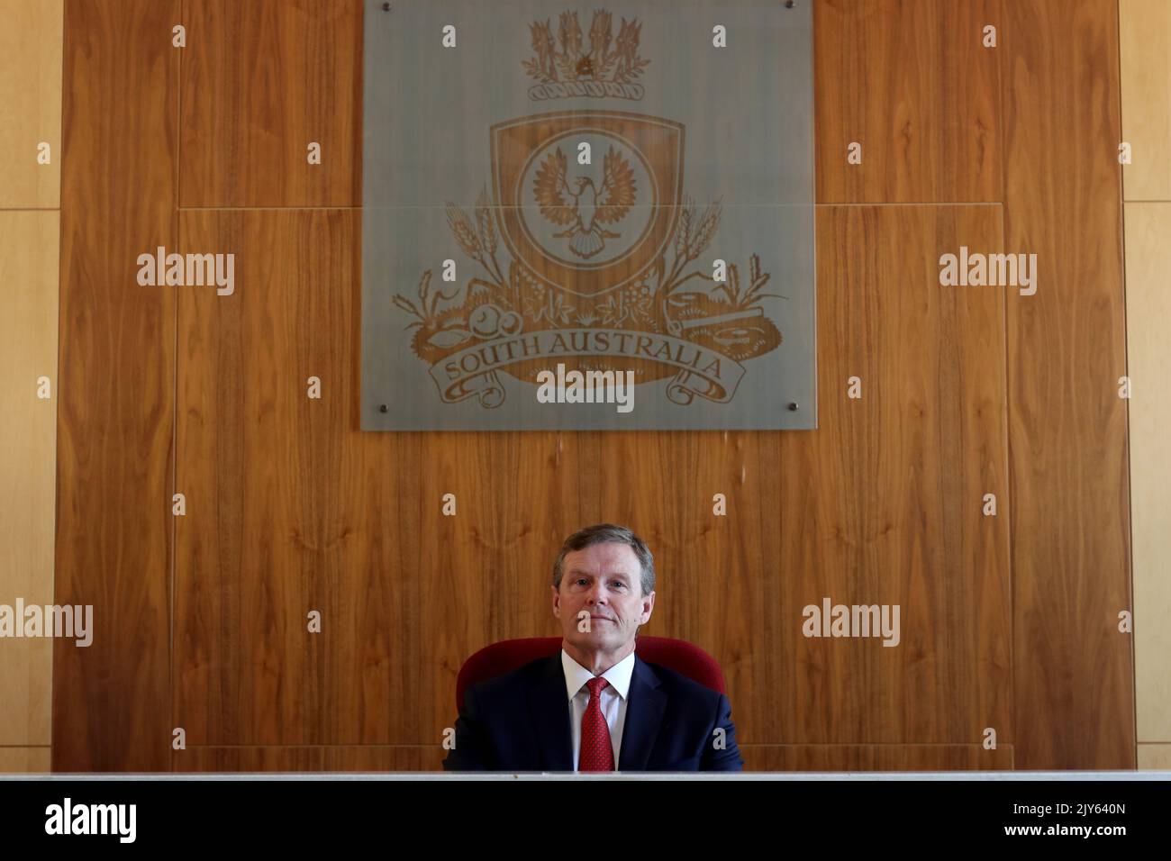 New SA coroner David Whittle poses for a photograph at Coroner's Court ...