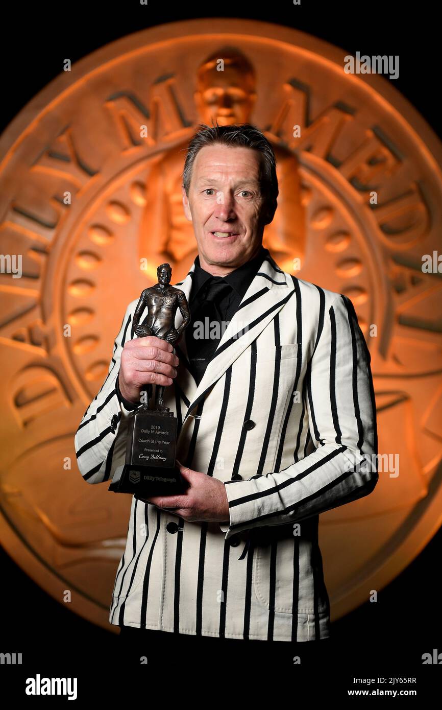 Melbourne Storm coach Craig Bellamy poses for a photograph after ...