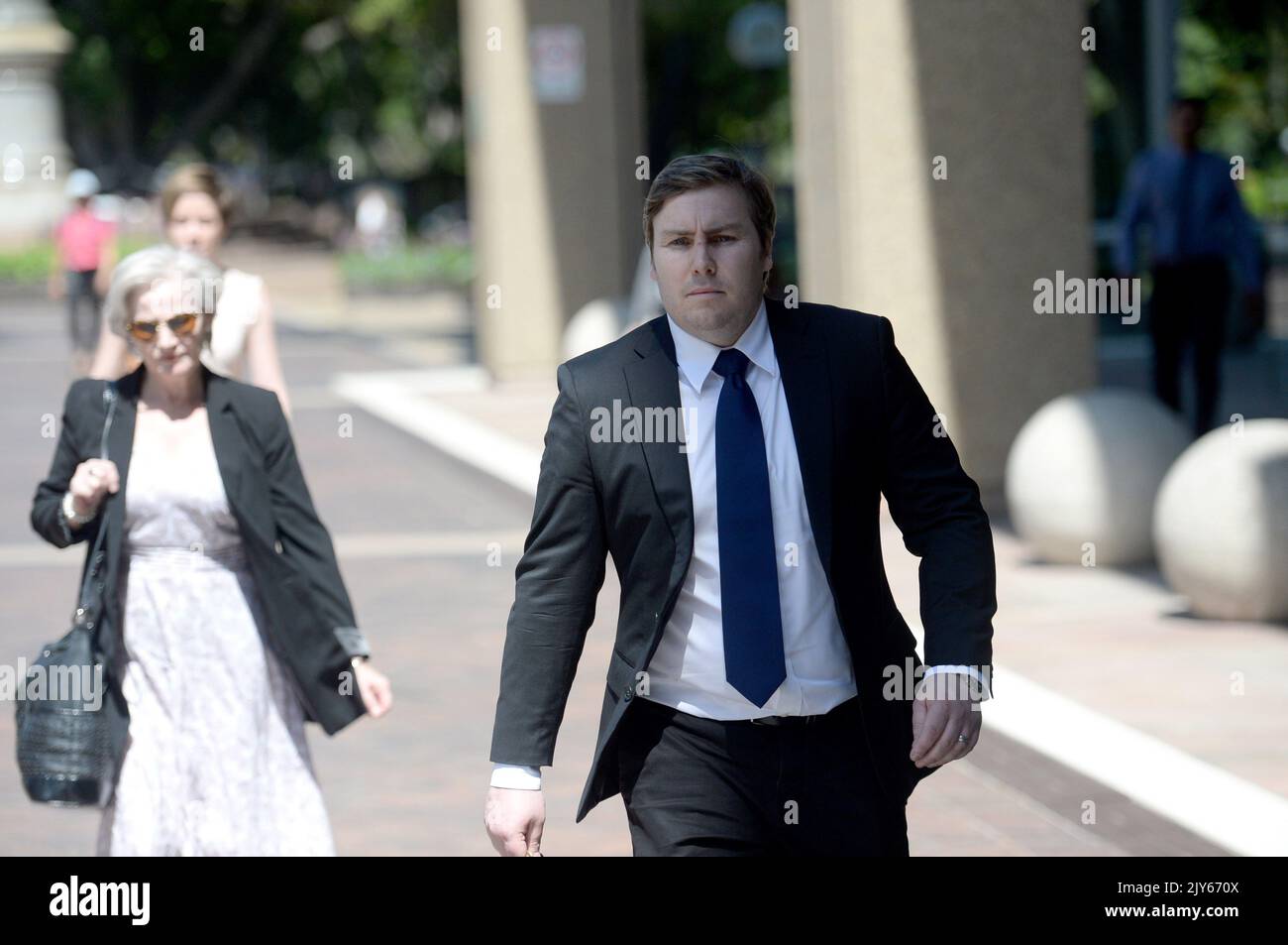 Adam Cranston leaves the Supreme Court of NSW in Sydney, Friday ...