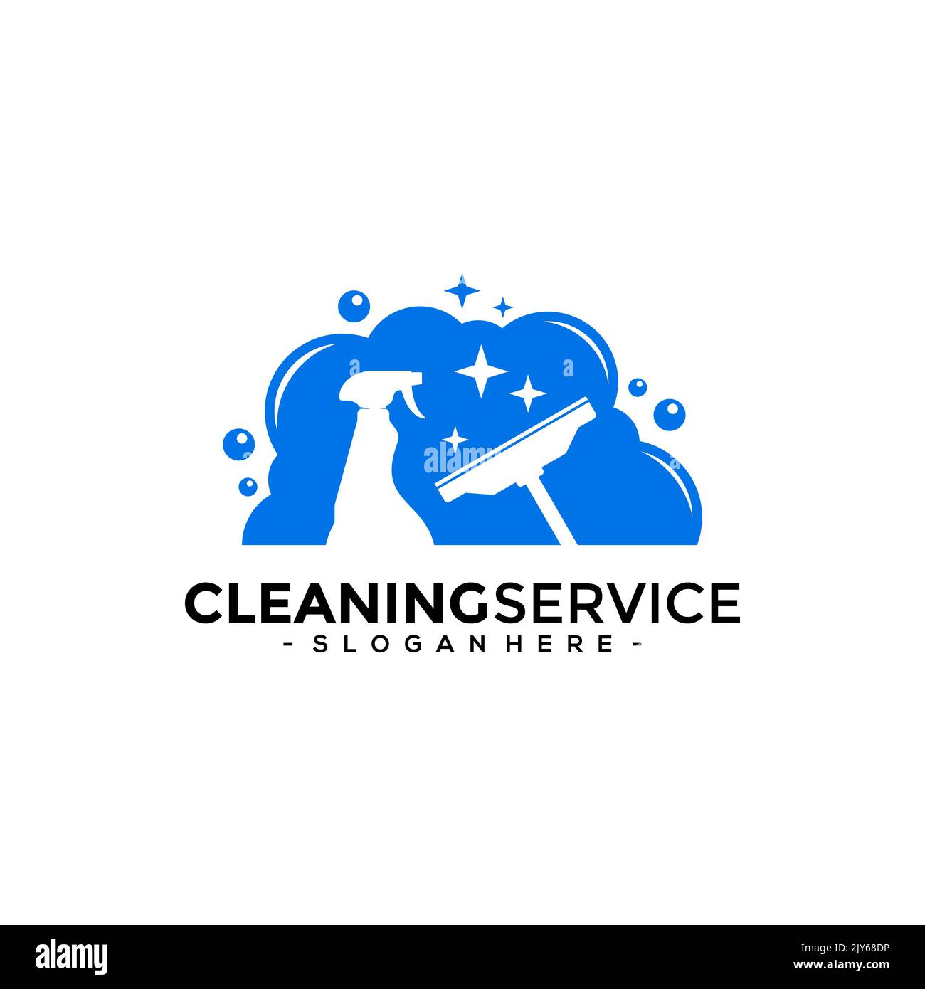 Cleaning Service Logo Vector. Creative Cleaning Logo Template Design ...