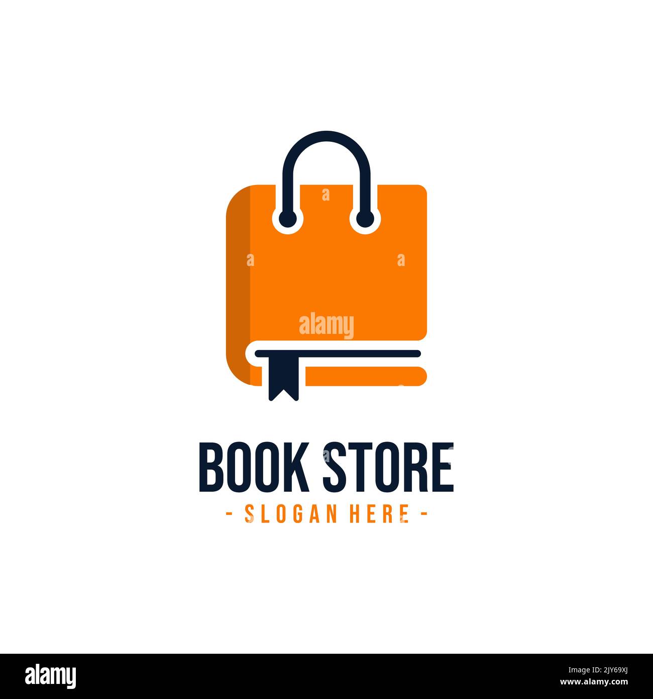 Book Store Logo Design Template. Vector illustration Stock Vector Image ...