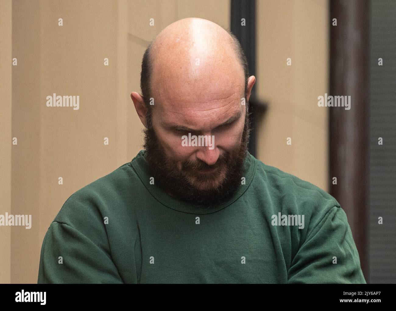 Phillip Thompson leaves the Supreme Court in Sydney, Tuesday, October 8 ...