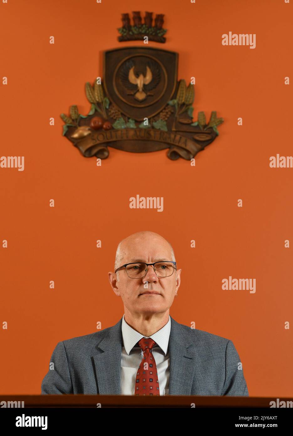 Judge Oliver Koehn poses for a photograph at the Coroner's Court of ...
