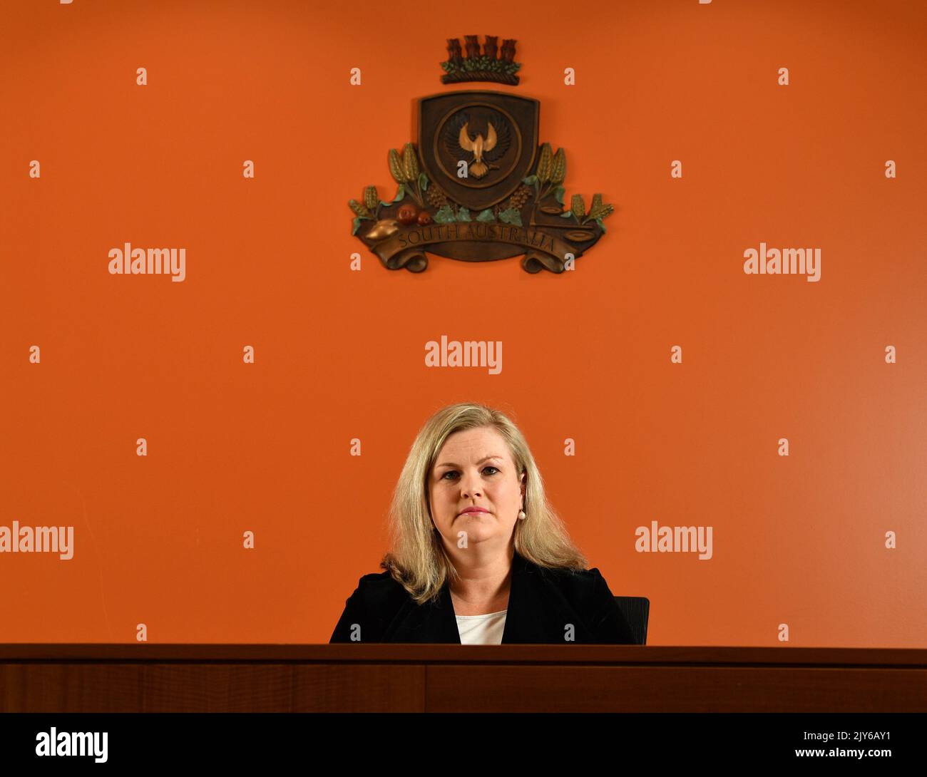 Judge Anna Jackson poses for a photograph at the Coroner's Court of ...