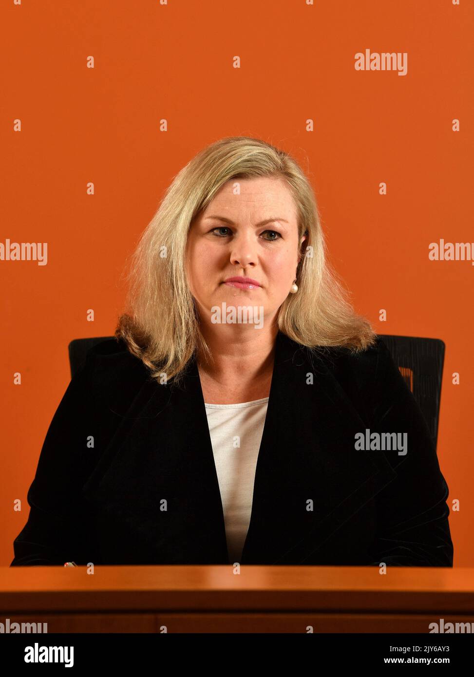 Judge Anna Jackson poses for a photograph at the Coroner's Court of ...