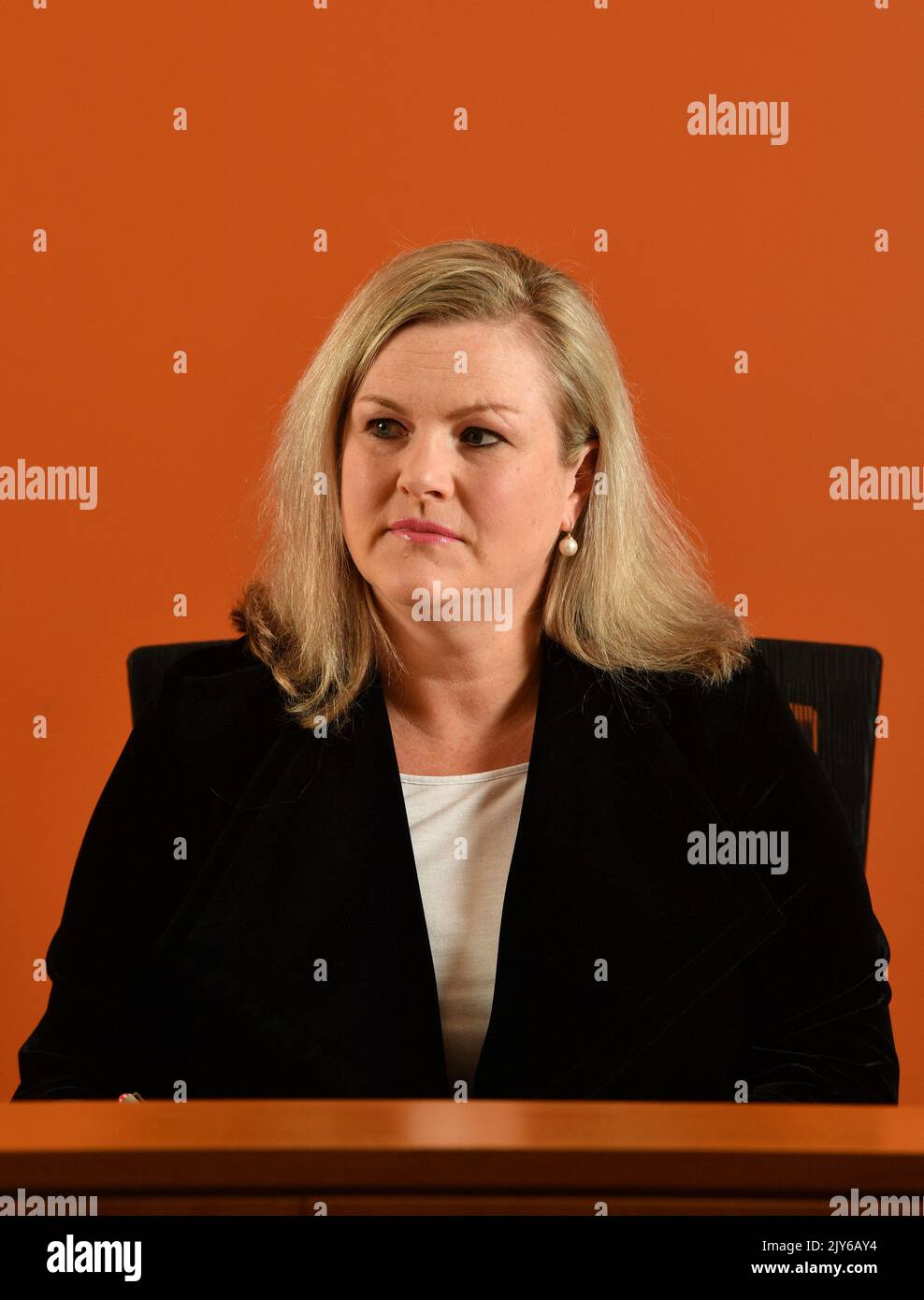 Judge Anna Jackson poses for a photograph at the Coroner's Court of ...