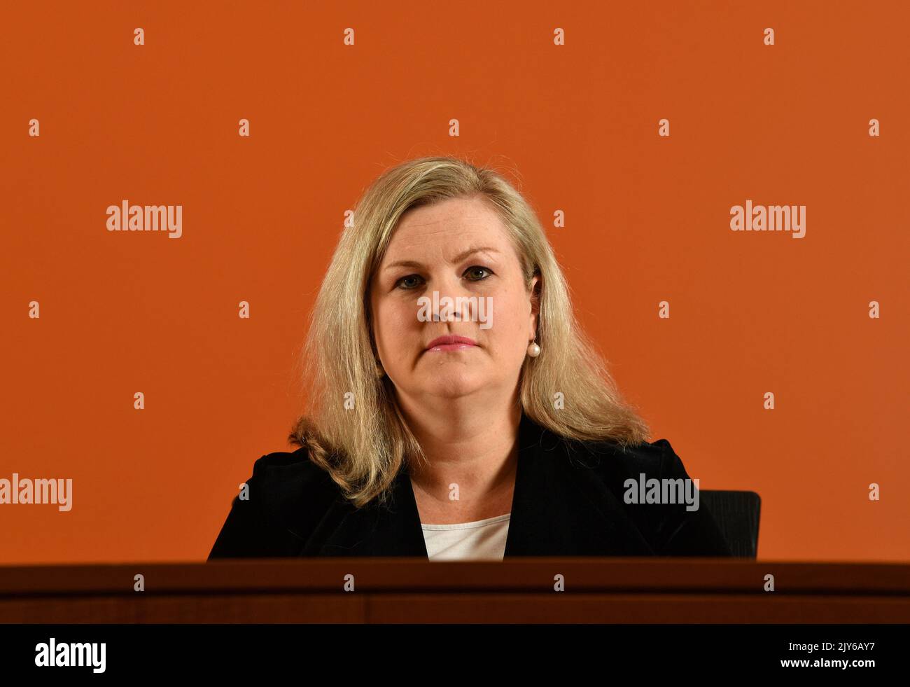Judge Anna Jackson poses for a photograph at the Coroner's Court of ...