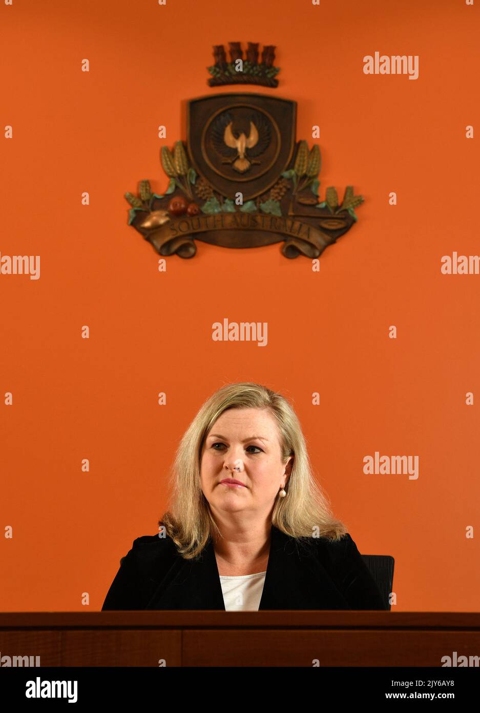 Judge Anna Jackson poses for a photograph at the Coroner's Court of ...