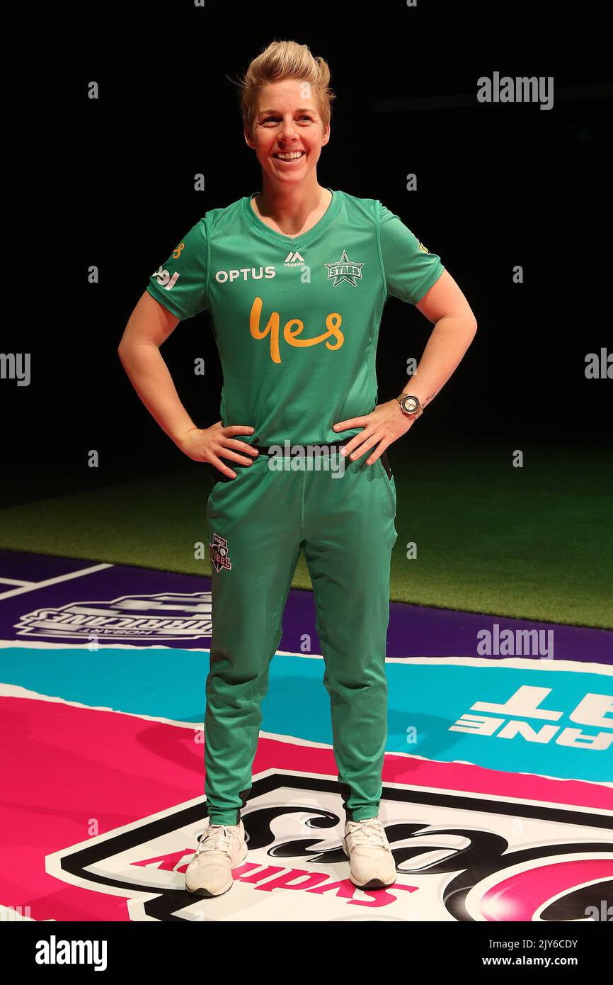 Elyse Villani of the Melbourne Stars poses during the WBBL season ...