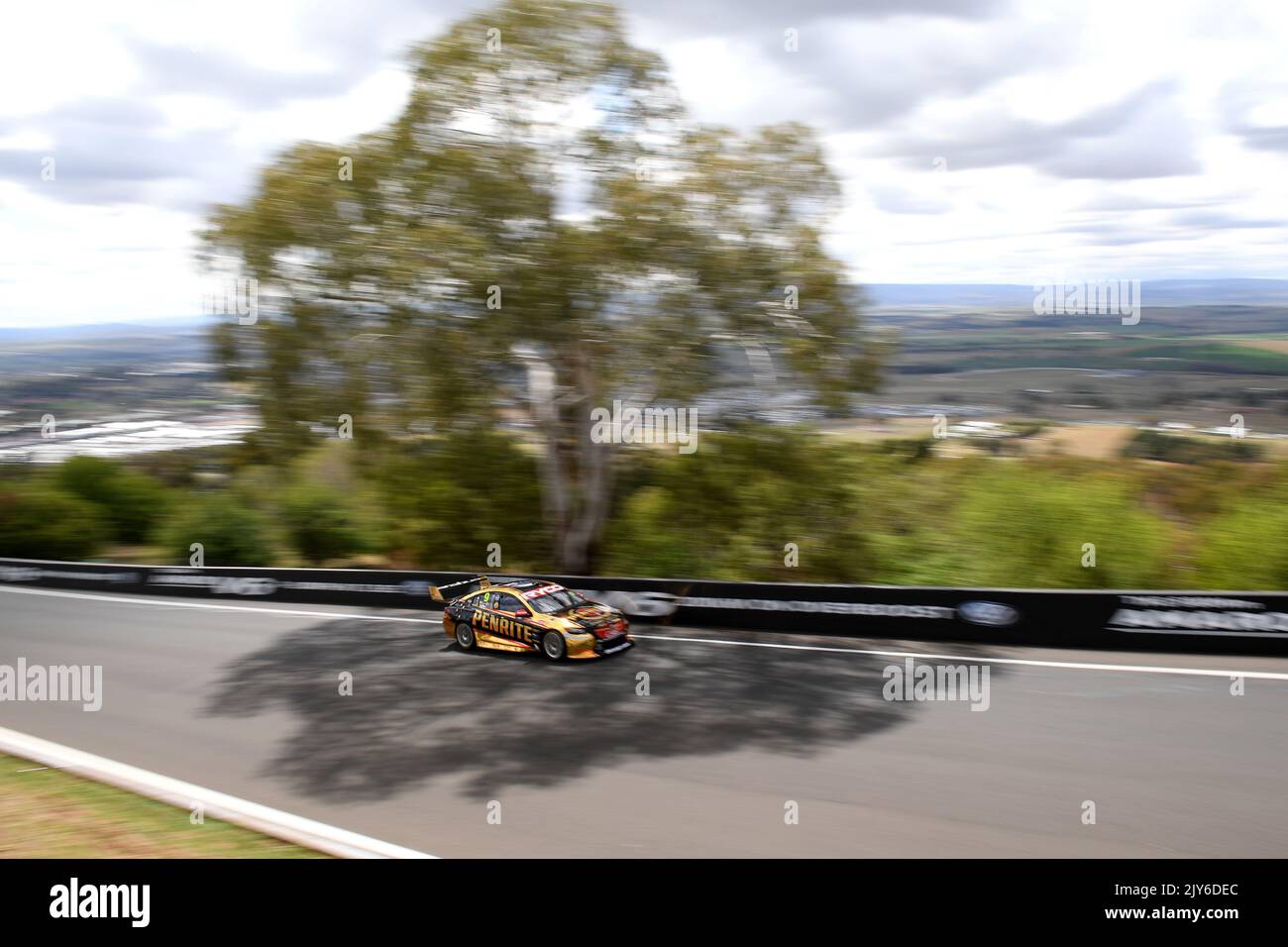David Reynolds in the Penrite Racing Holden during practice ahead of ...