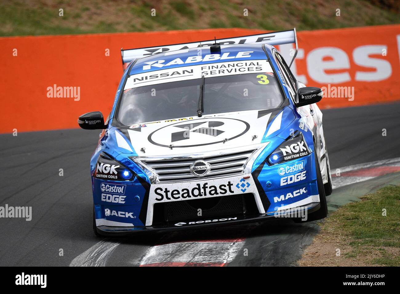 Garry Jacobson in the Rabble.Club Racing Nissan during practice ahead ...