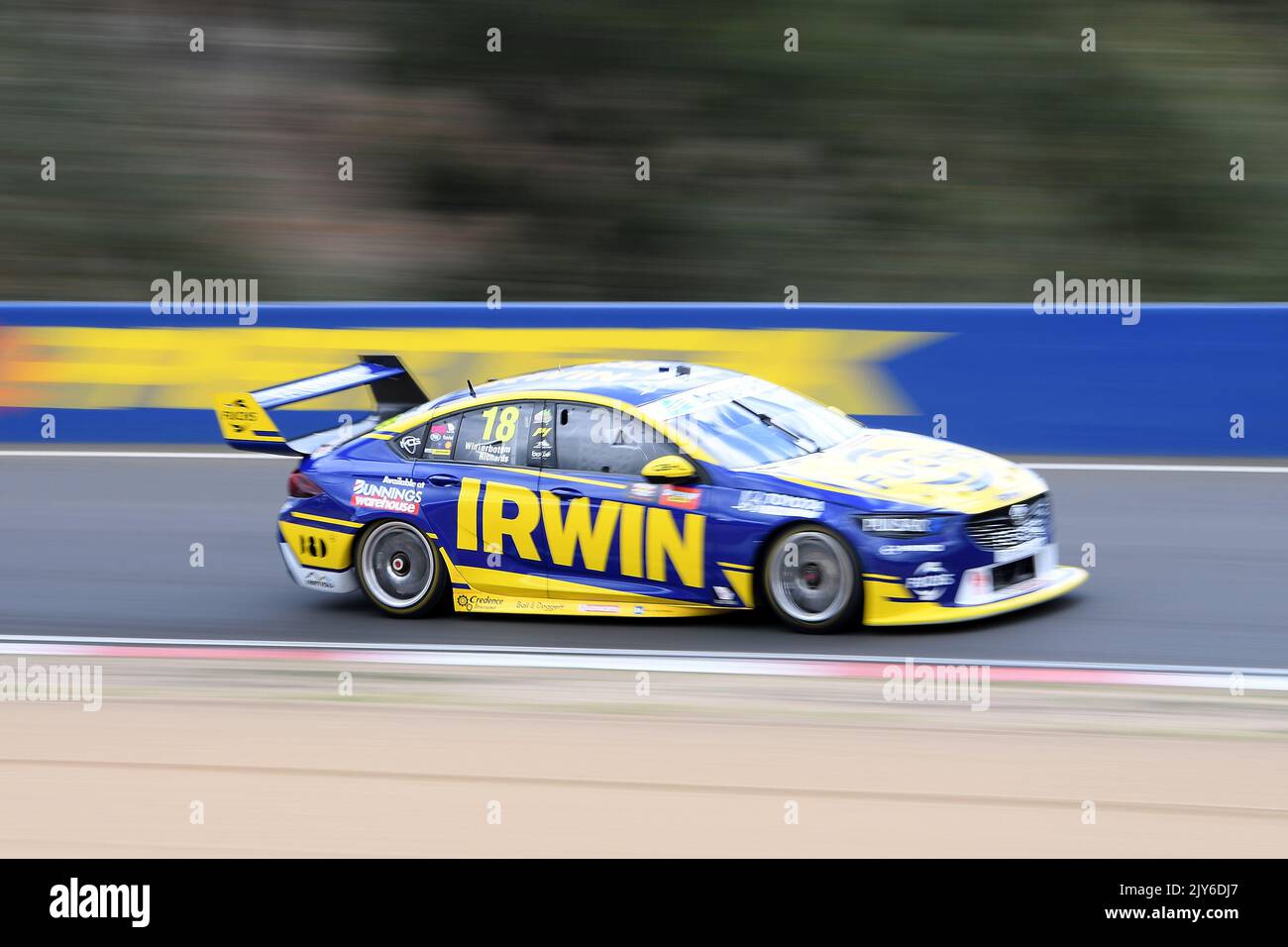 Mark Winterbottom in the Irwin Racing Holden during practice ahead of ...