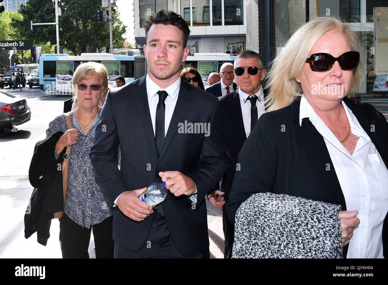 Liam Coleman arrives at the Downing Centre Local Court in Sydney ...