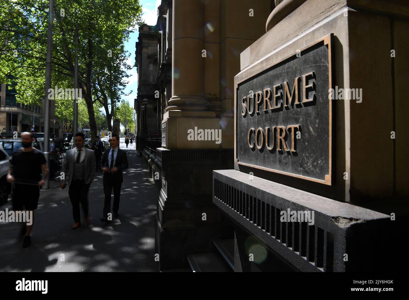 General view of the Supreme Court of Victoria, Melbourne, Monday ...