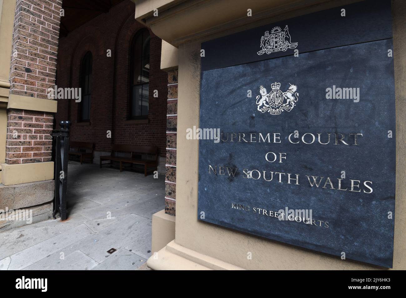 General view of the Kings Street Supreme Court building in Sydney ...
