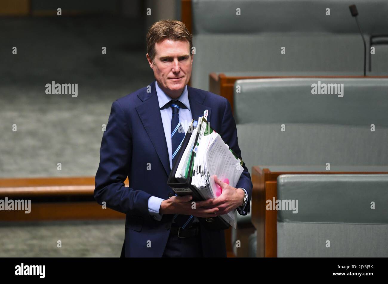 Australian Attorney-General Christian Porter arrives during House of ...