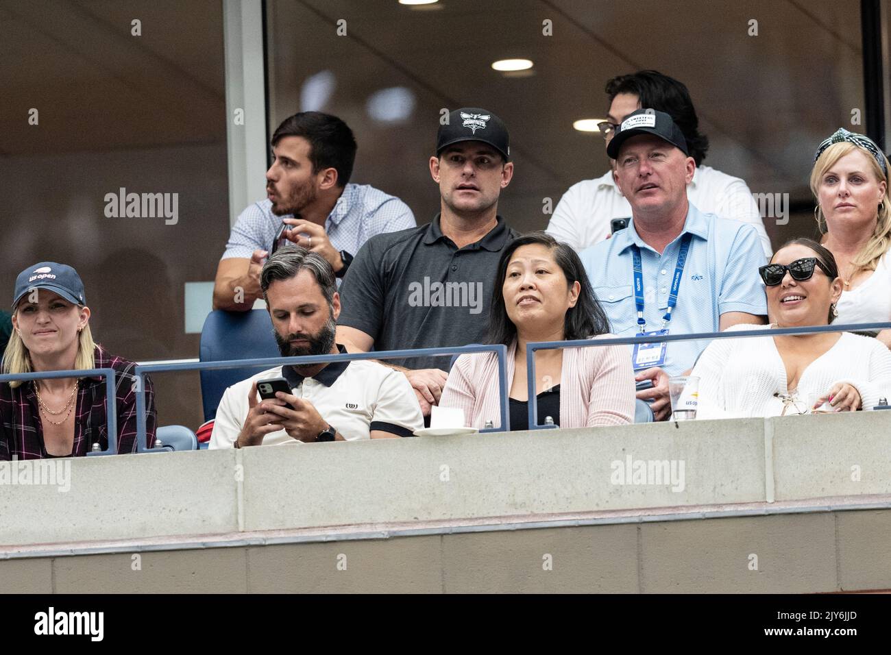 New York, NY - September 7, 2022: Andy Roddick attends quarterfinal of ...