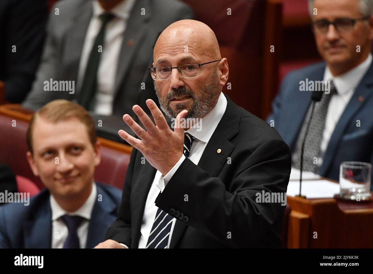 Liberal Senator Arthur Sinodinos makes his Valedictory speech in the ...
