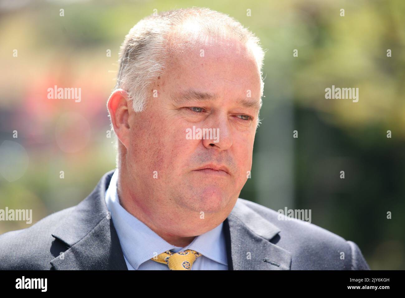 Rick Flori arrives to the Supreme court in Brisbane, Thursday, October ...