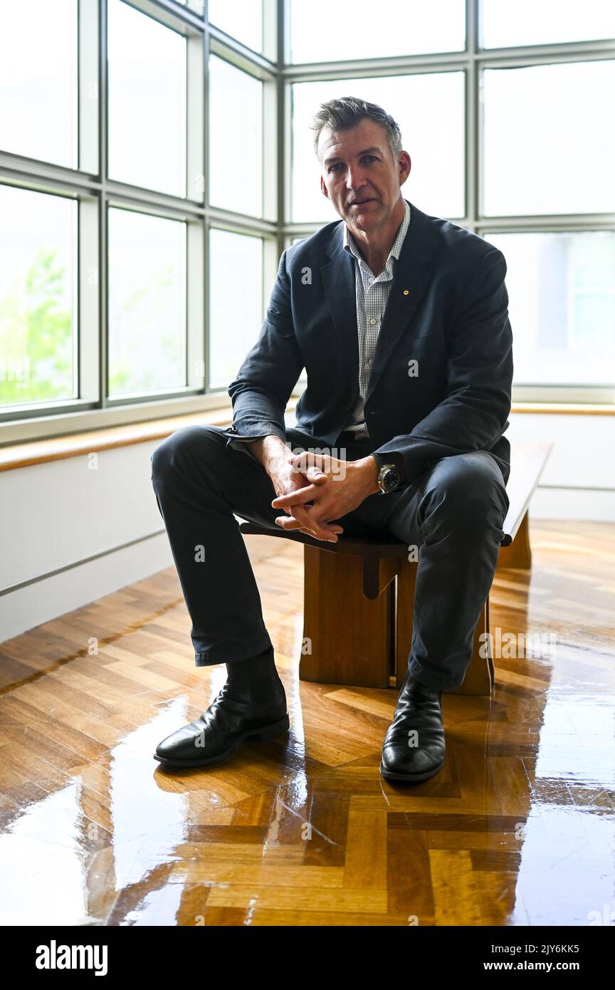 Antarctic explorer, scientist and adventurer Tim Jarvis poses for ...