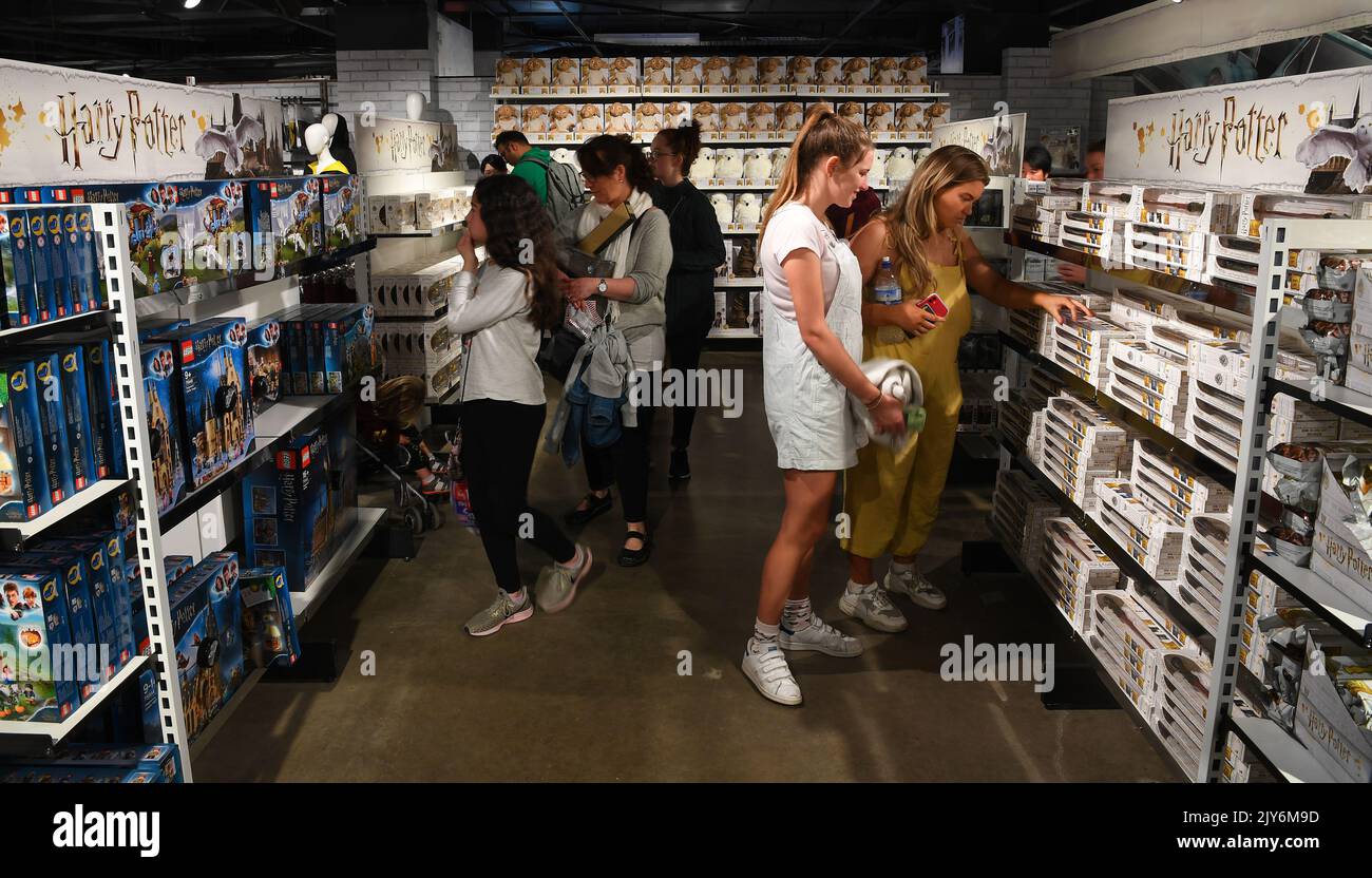Harry Potter fans are seen shopping at the Harry Potter Concept store ...