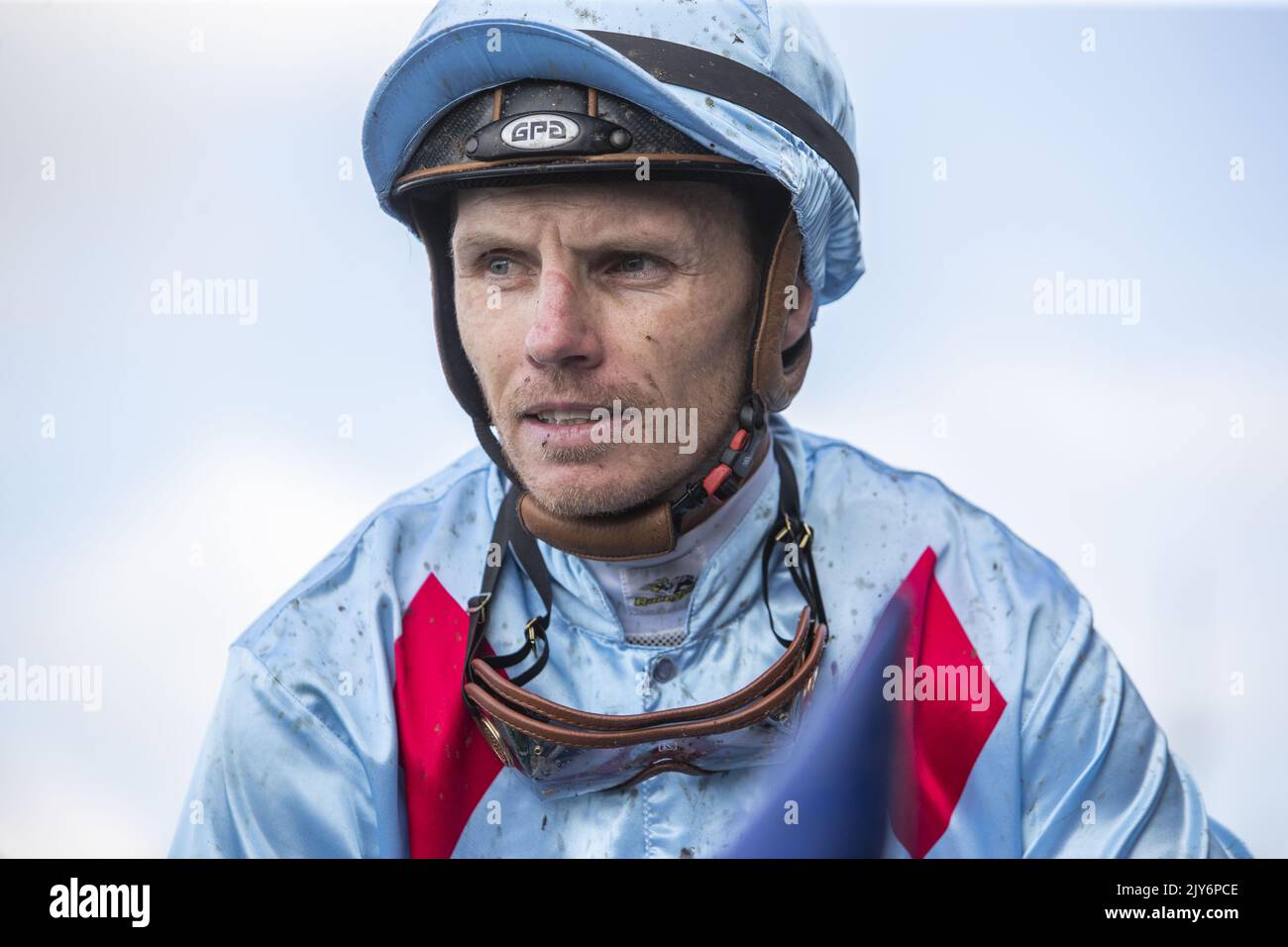 Ryan Wiggins rides Dawson Diva during race 5, the Likeminded Painters ...