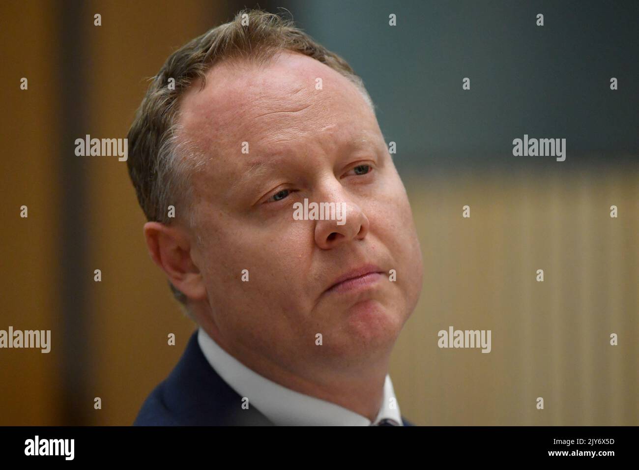 Special Broadcasting Service SBS Managing Director James Taylor appears ...