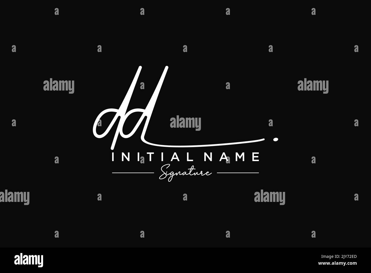 Dd monogram vector vectors hi-res stock photography and images - Alamy