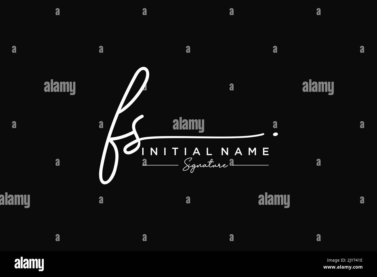 Fs signature hi-res stock photography and images - Alamy