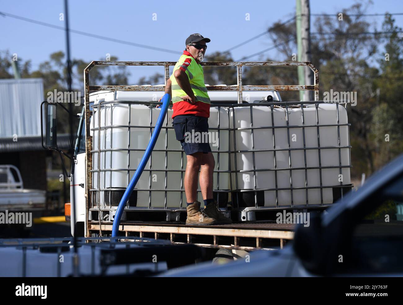 Russell Wantling, founder of charity group Granite Belt Water Relief ...