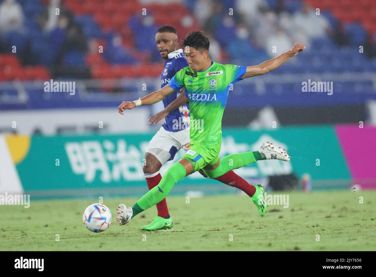 Kanagawa, Japan. 7th Sep, 2022. Masaki Ikeda (Bellmare) Football/Soccer ...