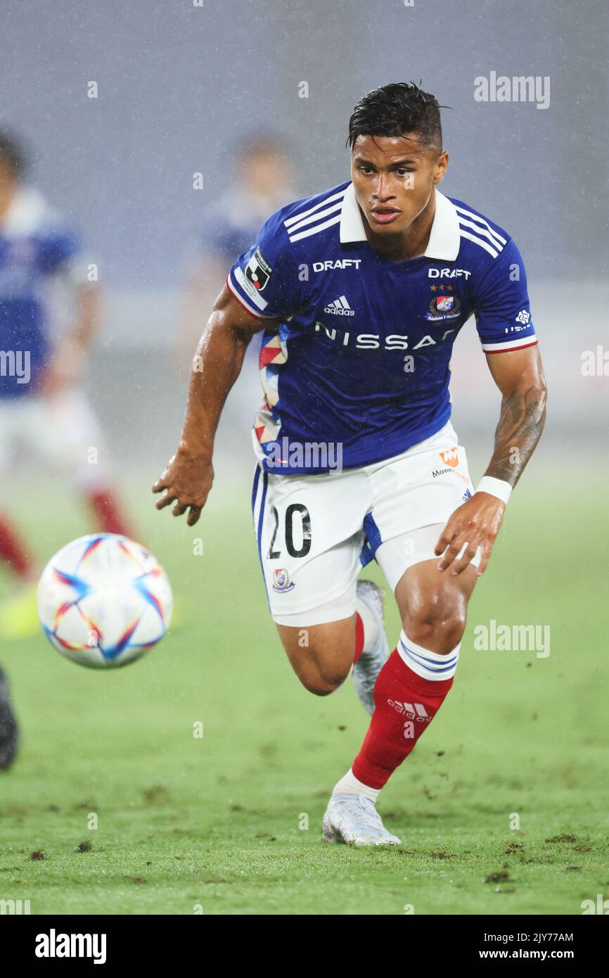 Kanagawa, Japan. 7th Sep, 2022. Yan Matheus (F. Marinos) Football ...