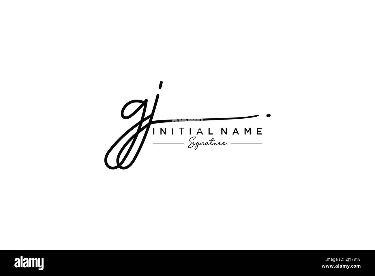 Gj logo vector vectors hi-res stock photography and images - Alamy