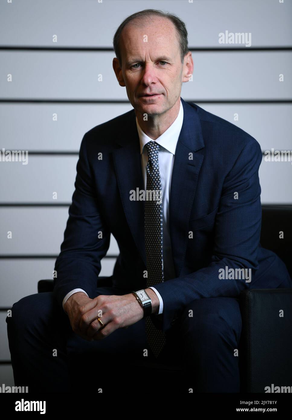 ANZ CEO Shayne Elliott poses for a photograph in Sydney, Thursday ...