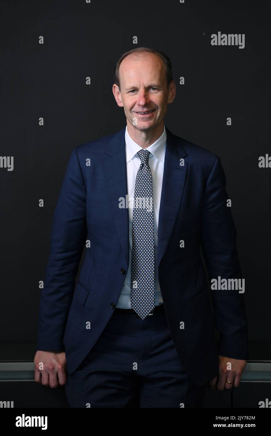 ANZ CEO Shayne Elliott poses for a photograph in Sydney, Thursday ...