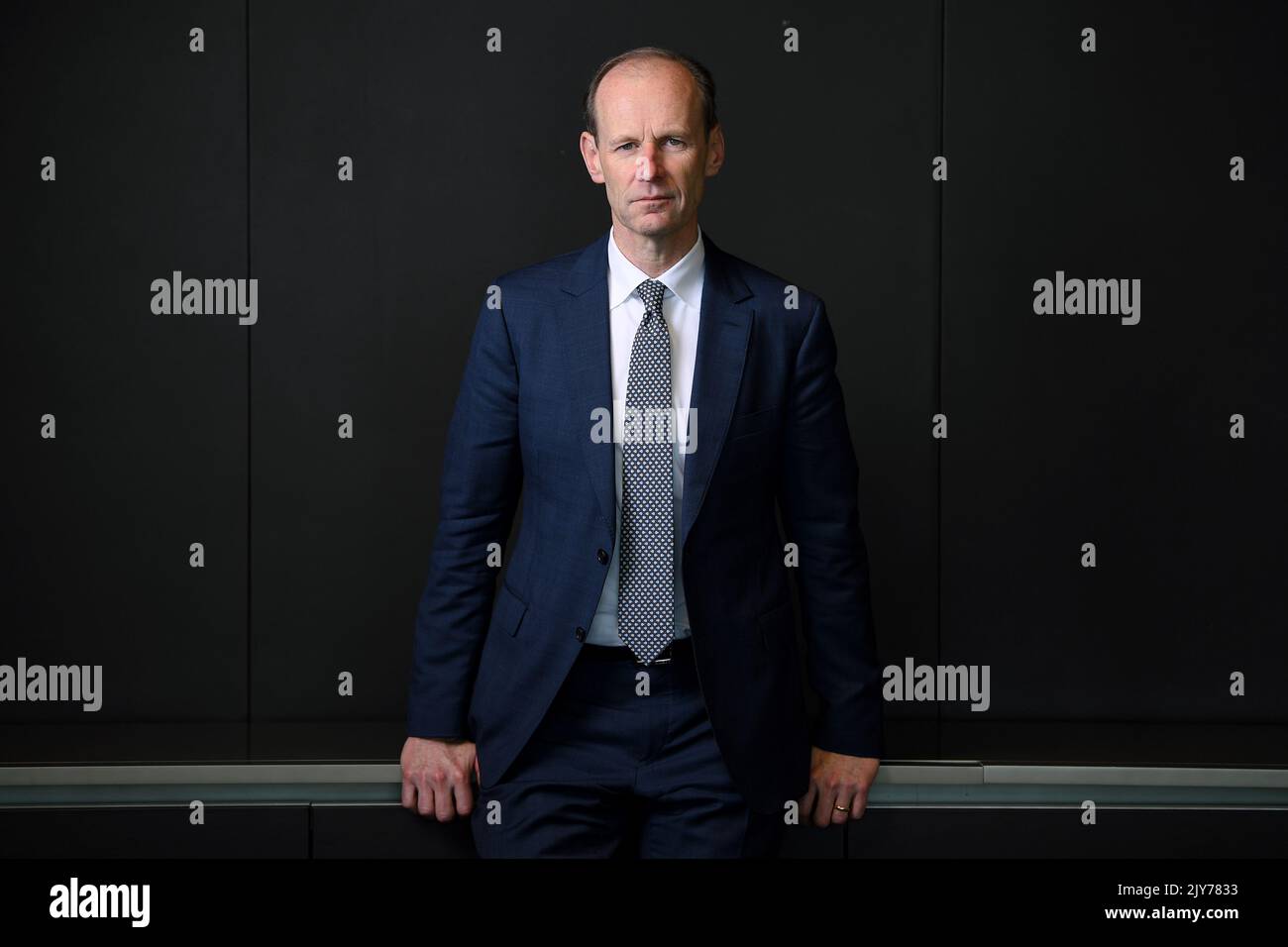 ANZ CEO Shayne Elliott poses for a photograph in Sydney, Thursday ...