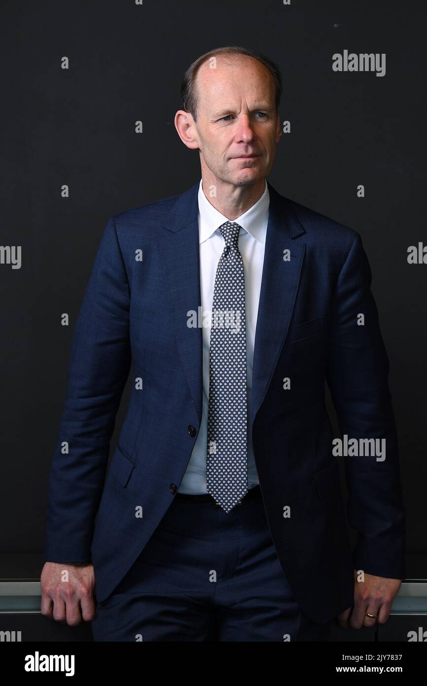 ANZ CEO Shayne Elliott poses for a photograph in Sydney, Thursday ...