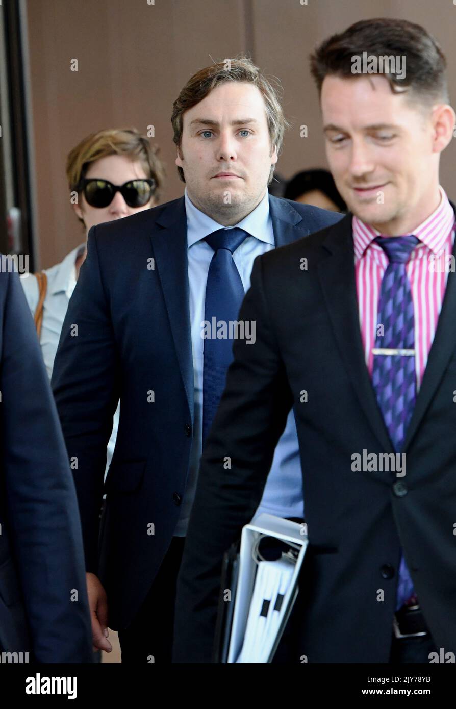 Adam Cranston leaves the the Supreme Court of NSW Friday, November 1 ...