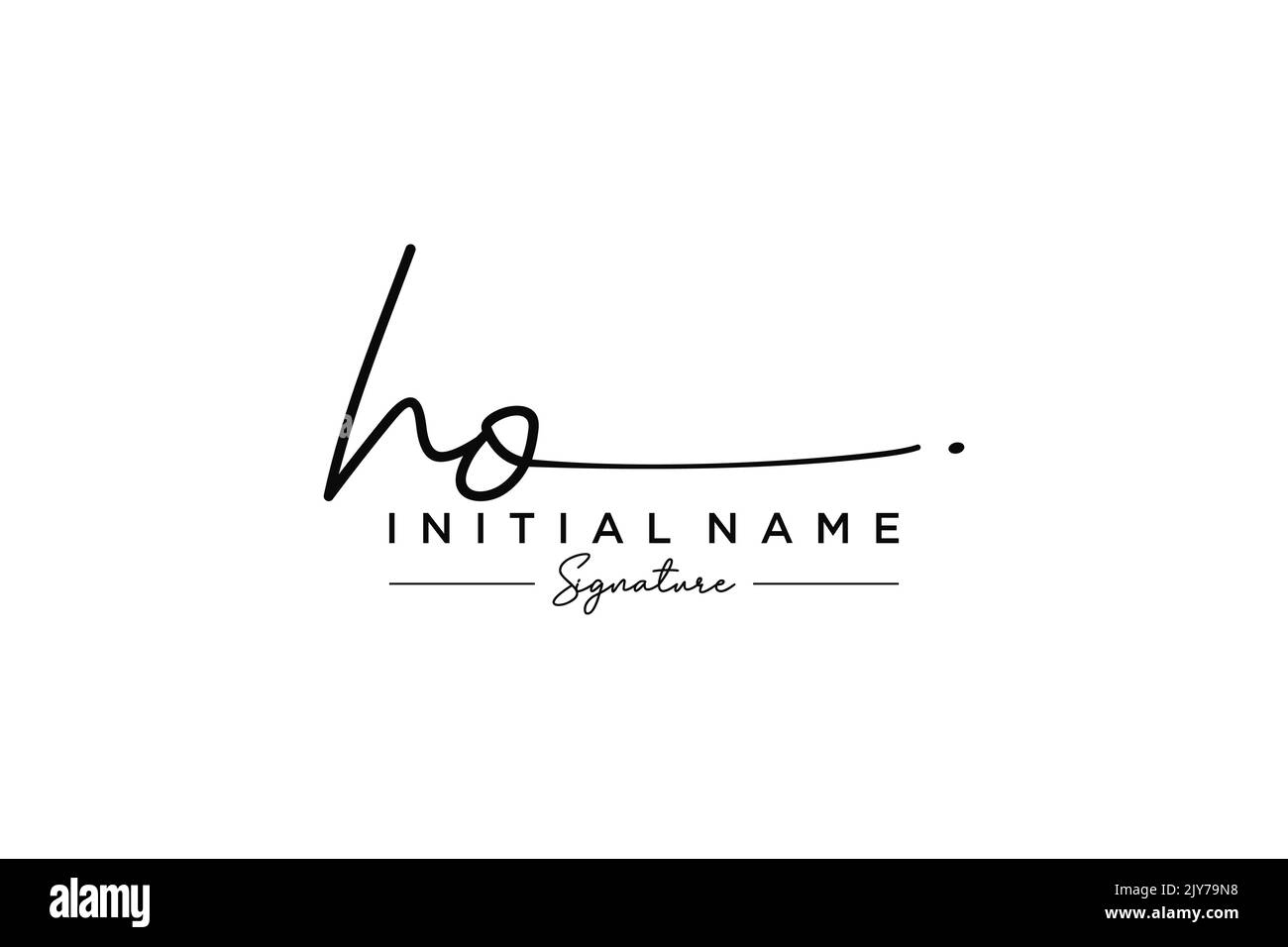 Ho logotype Stock Vector Images - Alamy