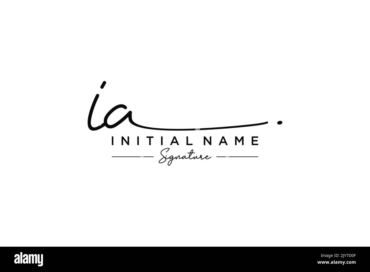 Ia modern logo hi-res stock photography and images - Alamy