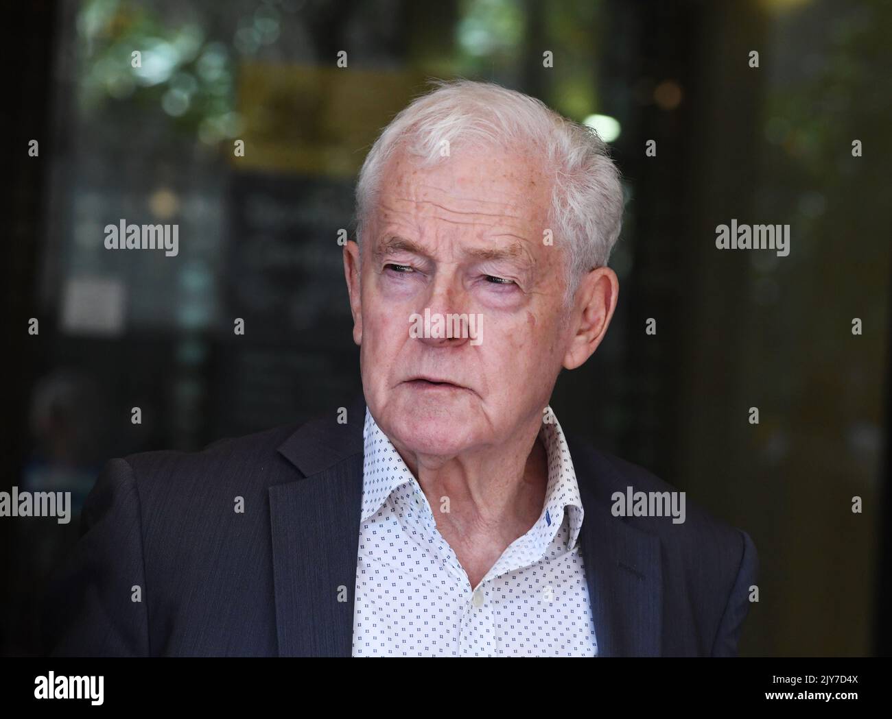John Killick arrives at the Downing Centre Courts, Sydney, Monday ...