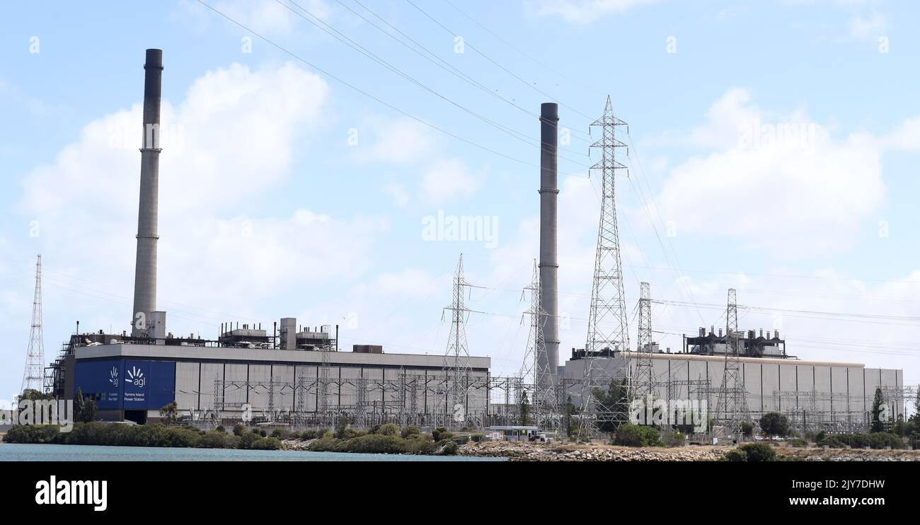 AGL Power Station at Torrens Island in Adelaide, Monday, November 4 ...