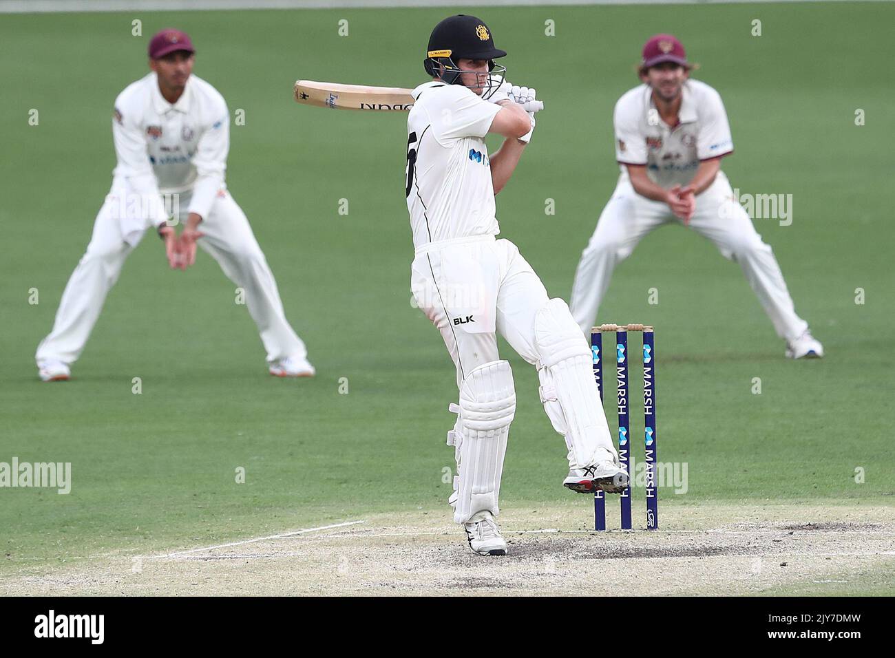 Hilton Cartwright of WA plays a shot during day three of the Marsh ...