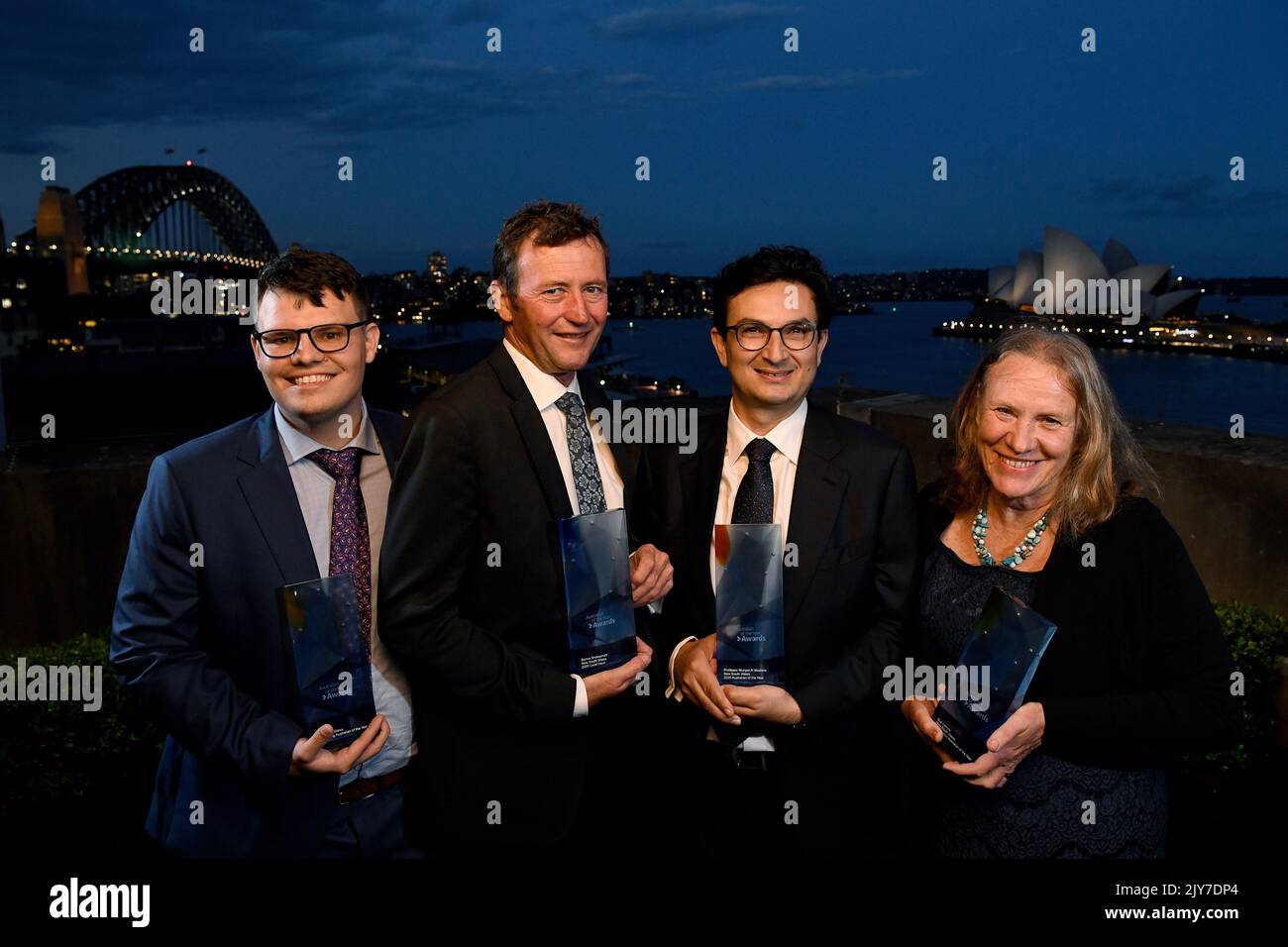 (L-R) 2020 NSW Young Australian of the Year Corey Tutt, NSW Local Hero ...
